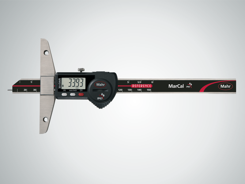 Mahr MarCal 30 EWR IP67 Digimatic Digital Depth Gauge: 0-150mm, 0-300m ...