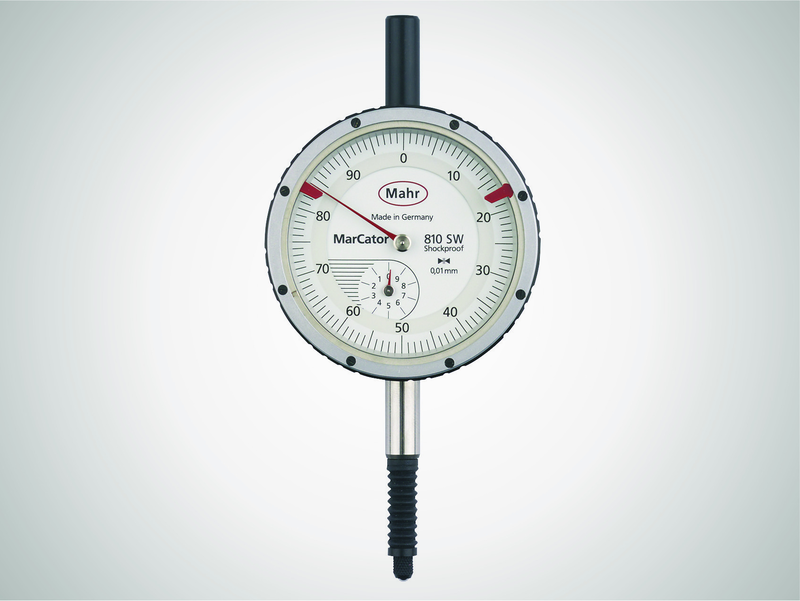 Mahr MarCator 810 SW IP54 Dial Indicator - Range: 10mm ; Graduation: 0 ...