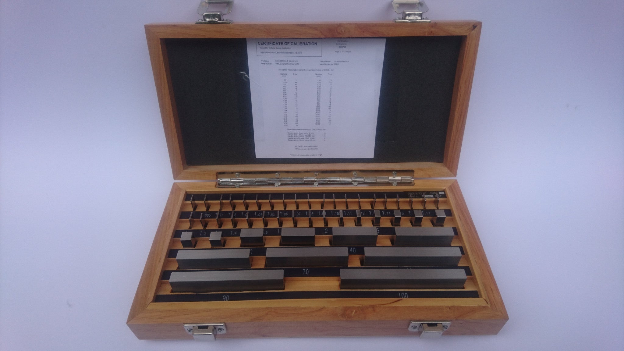 Gauge Block Set Metric Tungsten Carbide 47 blocks – engineering-gauge.co.uk